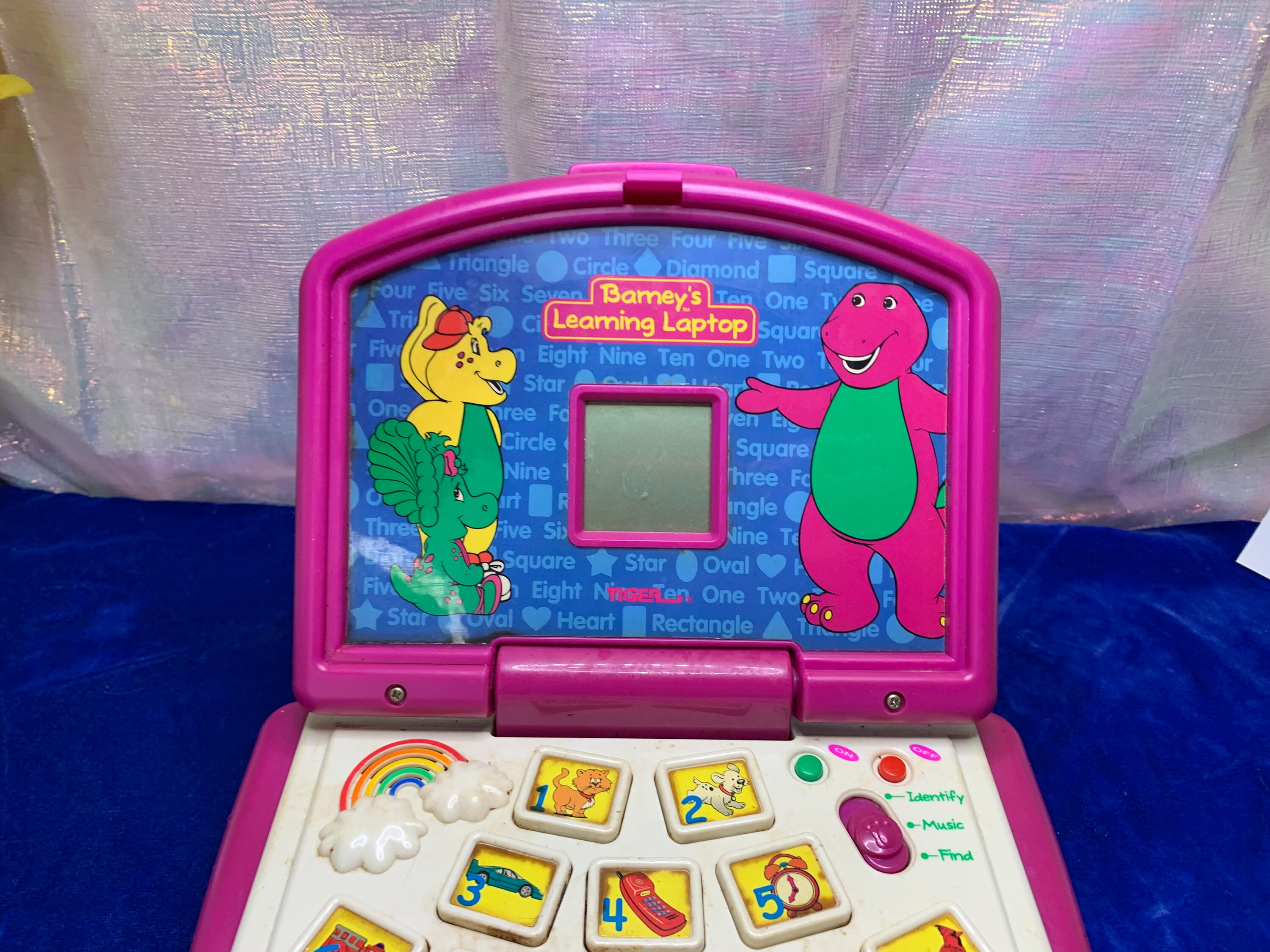 Vintage 90s Barney Laptop Toy. | Etsy
