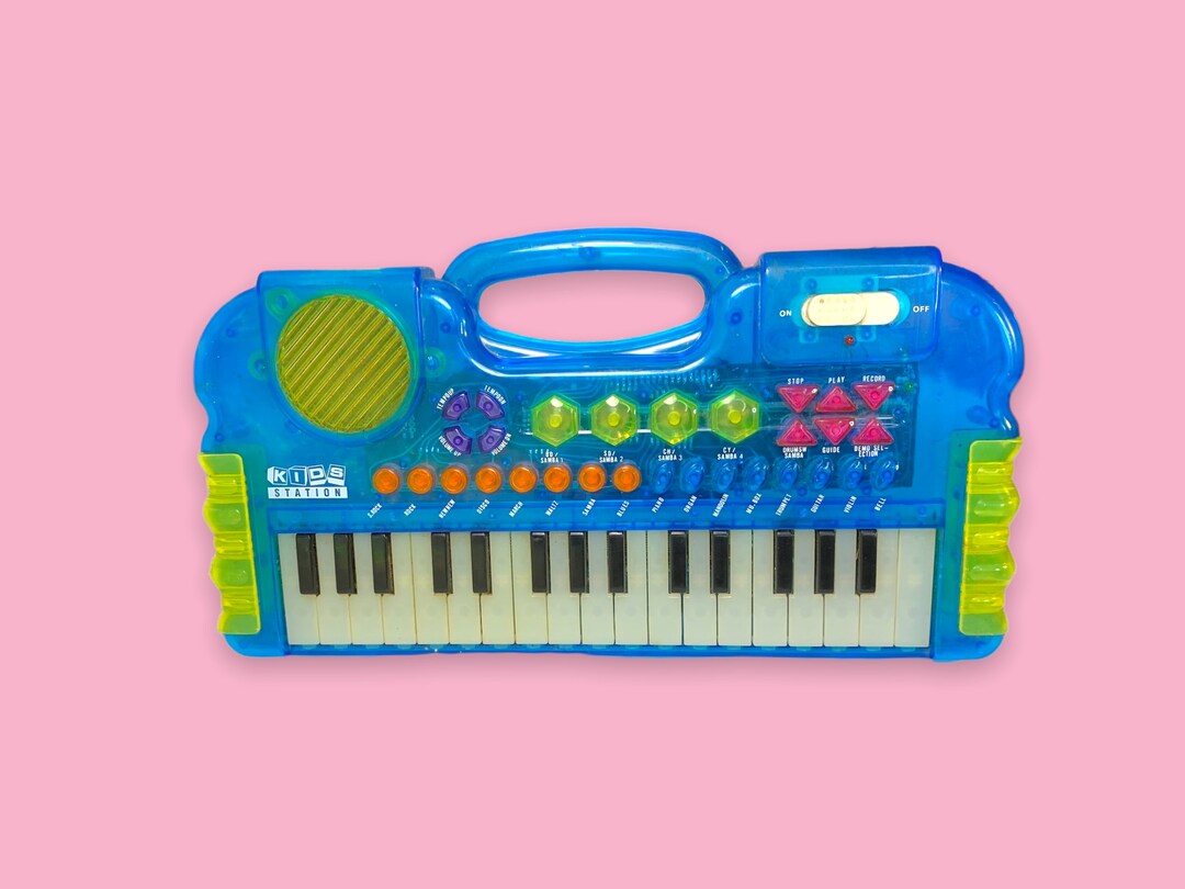 Vintage 90s Toy Electronic Keyboard. Works - Etsy