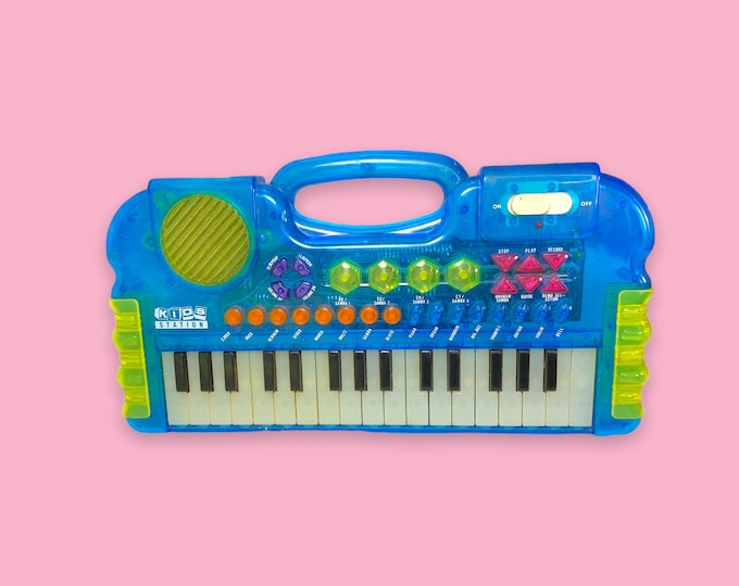 Vintage 90s Toy Electronic Keyboard. Works - Etsy