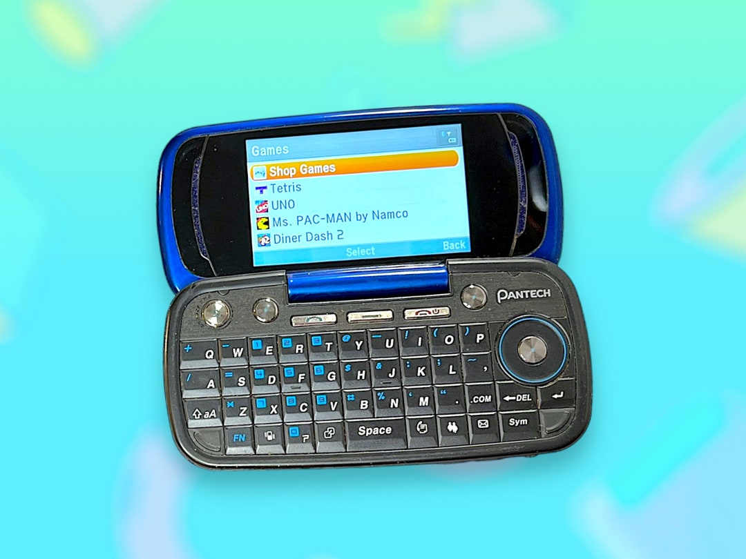 Vintage Y2K Pantech Keyboard Flip Cell Phone. Rare. Works. - Etsy