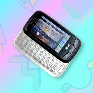 Vintage Y2K LG Slide Keyboard Cell Phone - Etsy