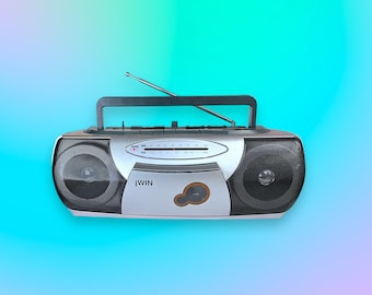 Vintage Boomboxes & Portable Audio - Etsy
