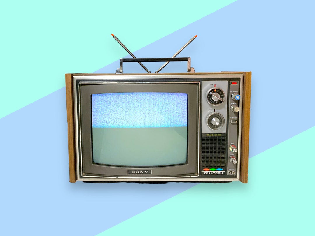 Vintage Sony TV Gaming Television Set.rare.works - Etsy