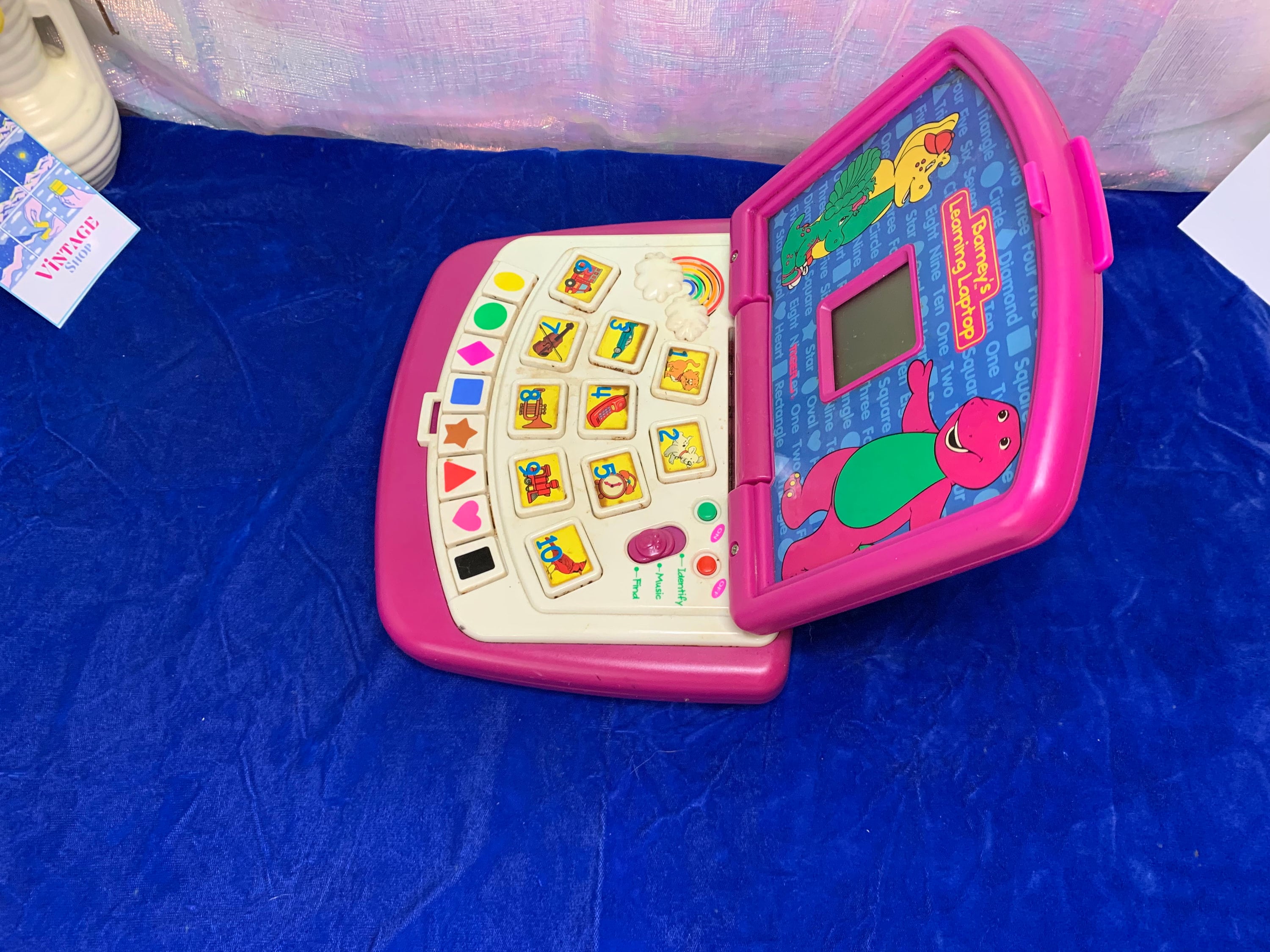 Vintage 90s Barney Laptop Toy. | Etsy