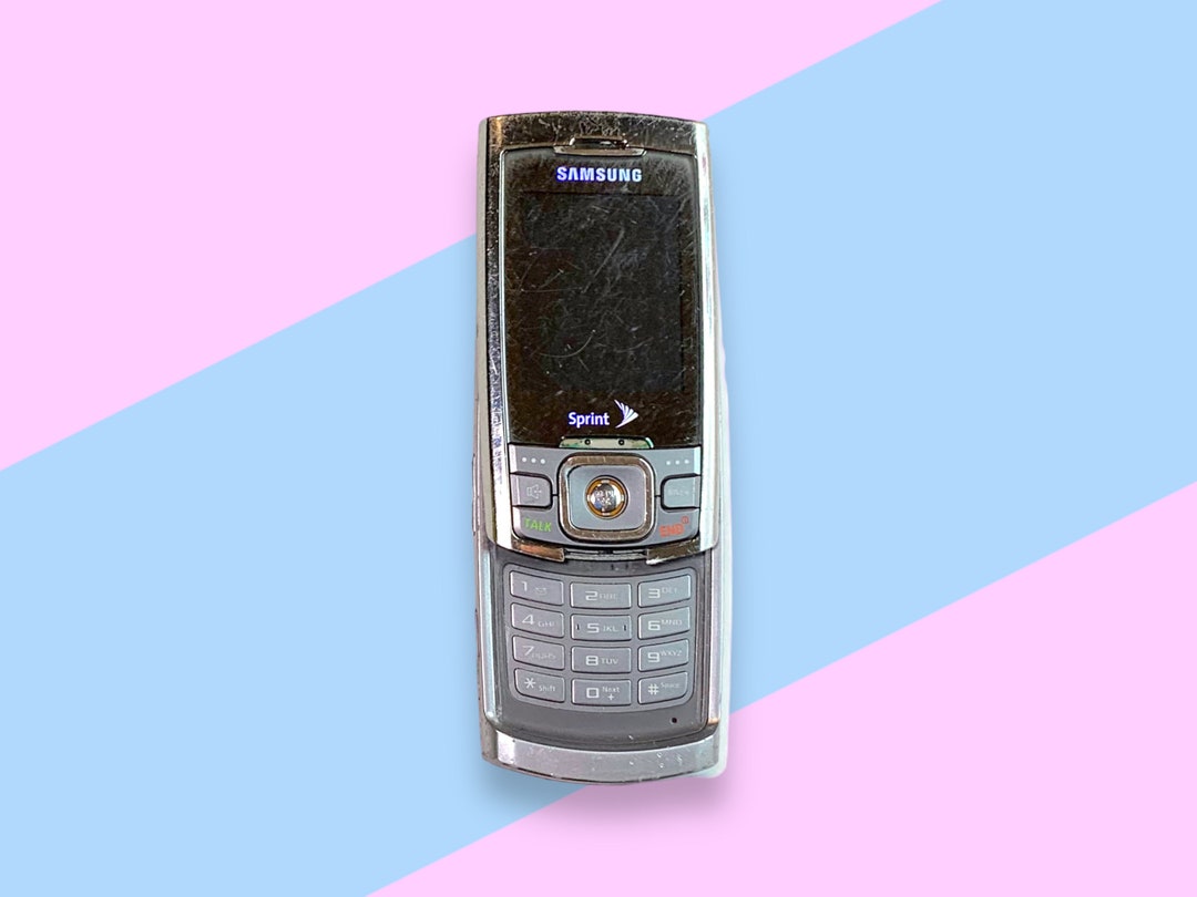 Vintage 2000’s Samsung Slide Cell Phone. Parts/repair. - Etsy