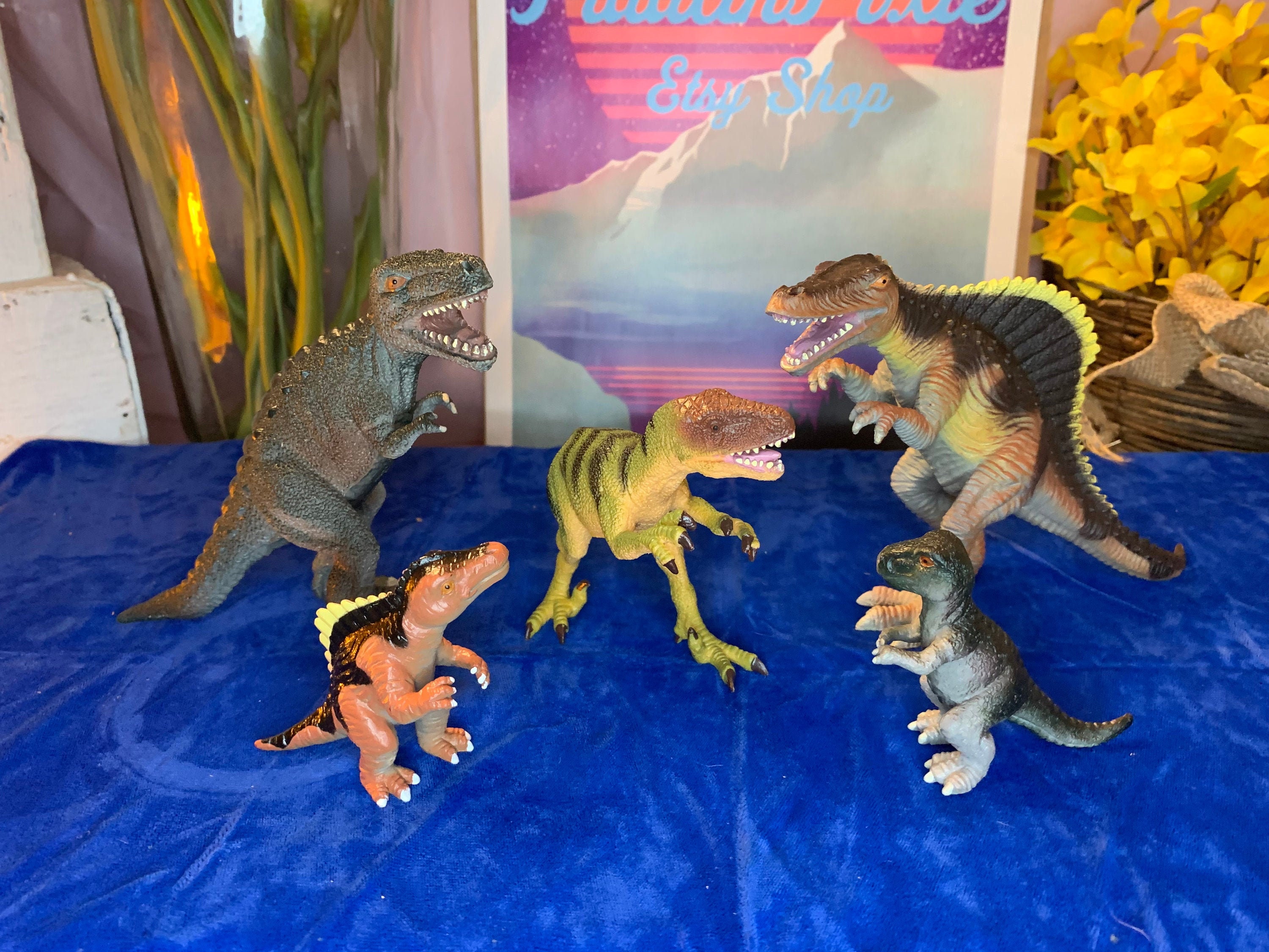 Dinosaur Toy figurine collection | Etsy