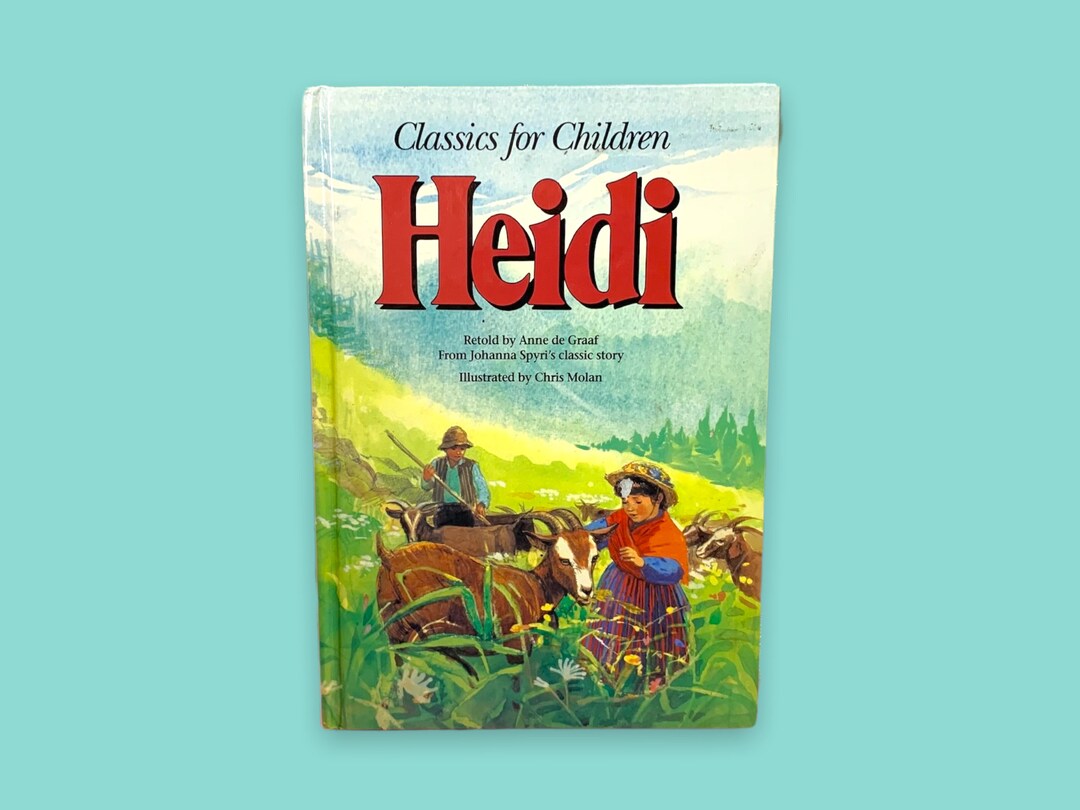 Vintage Heidi Classics for Children Book. - Etsy