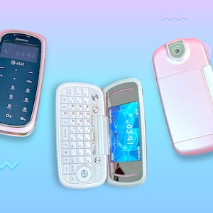 Vintage Y2K Pink Pantech Keyboard Flip Phone.rare.works! - Etsy