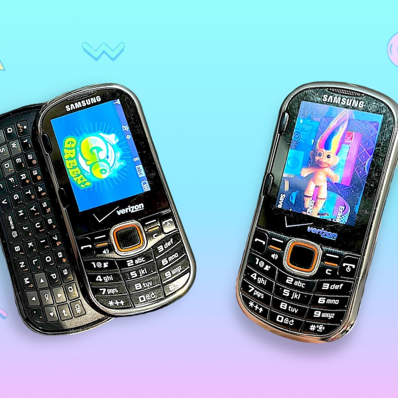 Old Samsung Flip Phone With Keyboard - Etsy