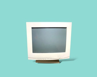 Old Computer Monitor Front