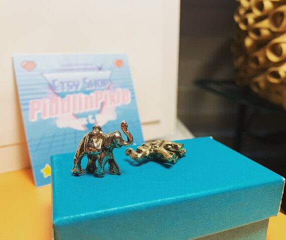Collectibles Art & Collectibles Vintage Tiny Silver elephants etna.com.pe