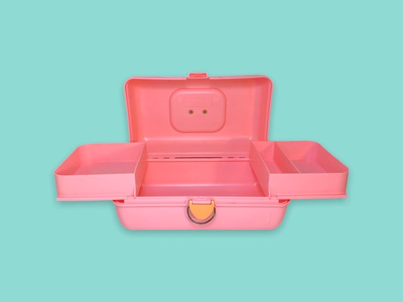 Vintage 90s Pink Caboodles Makeup Case. - Gem