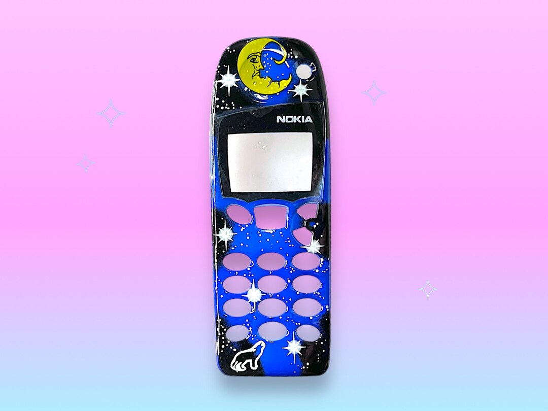 Vintage Y2K Blue Nokia Mobile Cell Phone Case. - Etsy