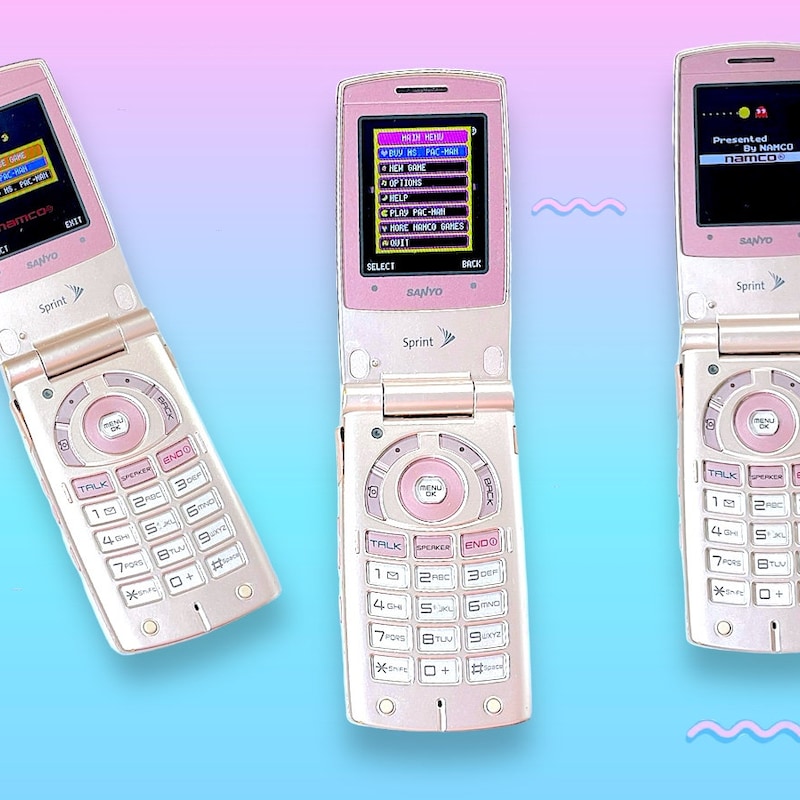 Y2k Slide Cell Phone - Etsy