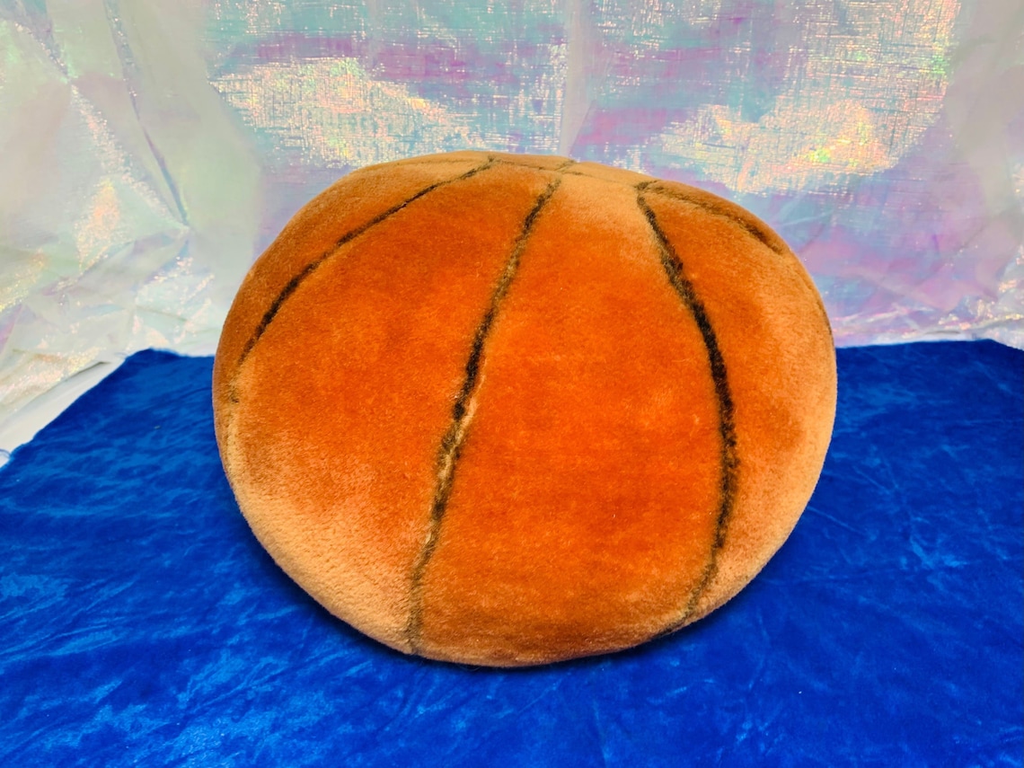 Vintage Homemade Plush Basketball Toy. - Etsy