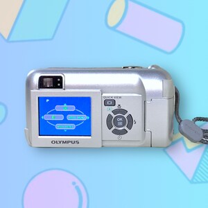 Vintage Y2K Digital Camera Olympus. Works - Etsy