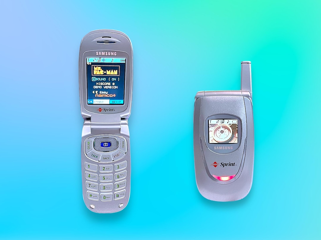 Vintage Samsung Mobile Flip Phone. - Etsy