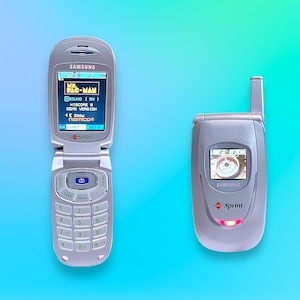 Vintage Samsung Mobile Flip Phone. - Etsy
