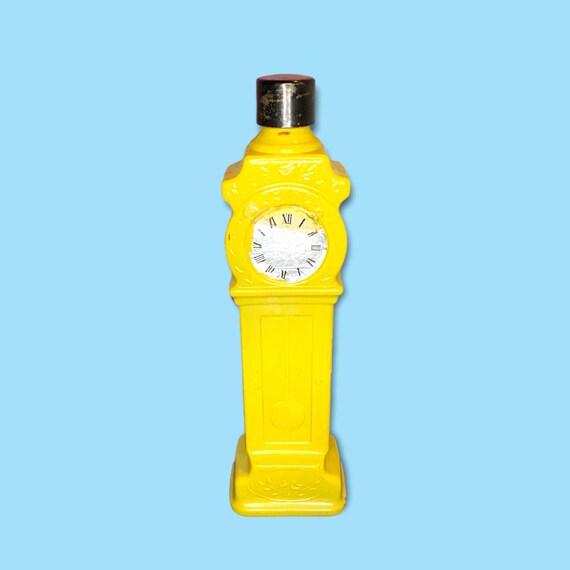 Vintage Avon Clock Perfume Bottle. - Gem