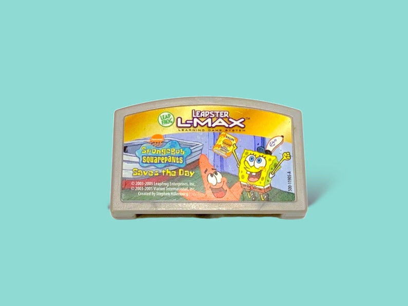 Vintage Spongebob Leap Frog Game. - Etsy