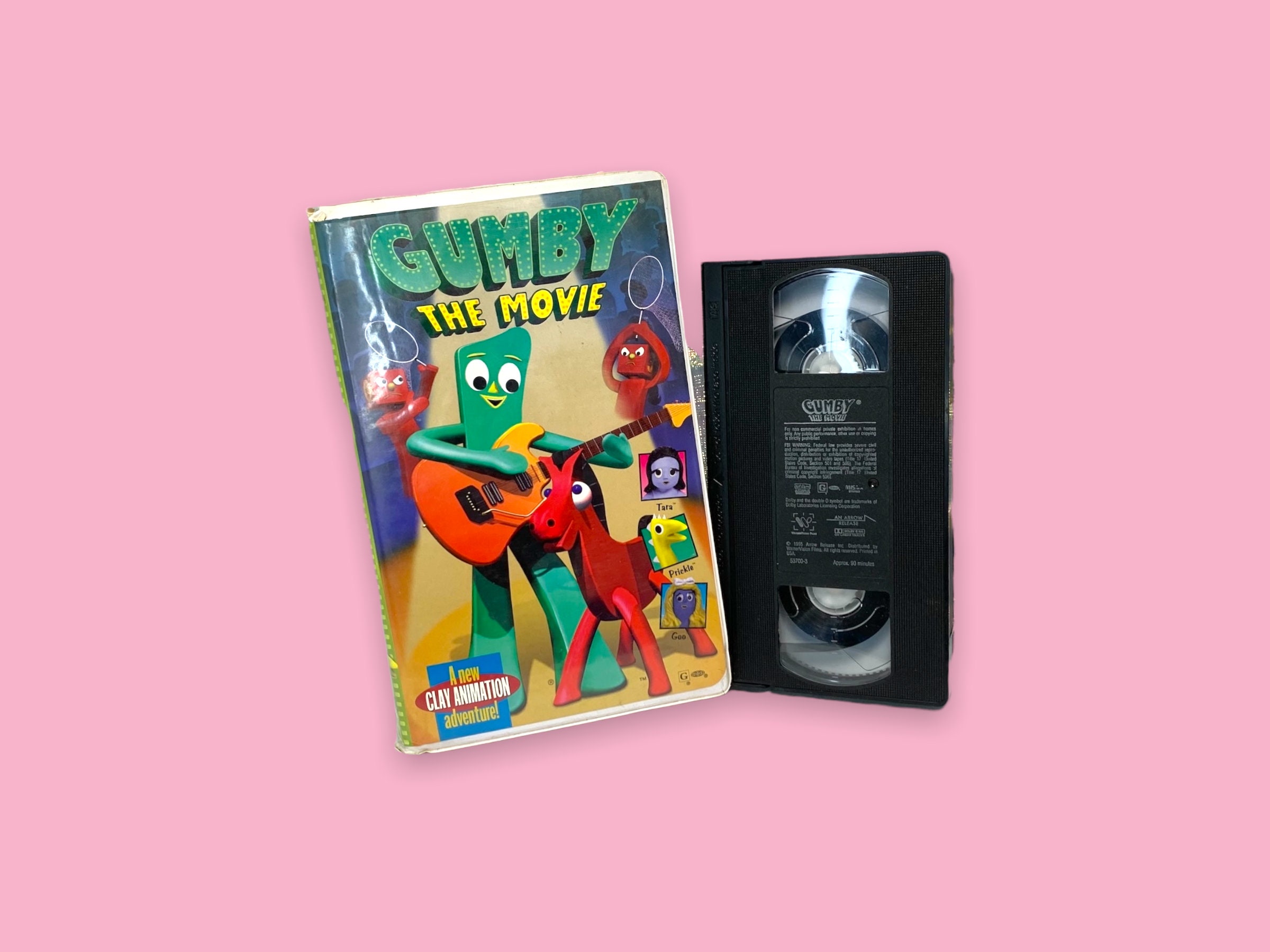 Vintage Gumby Cartoon VHS Movie. - Etsy Australia