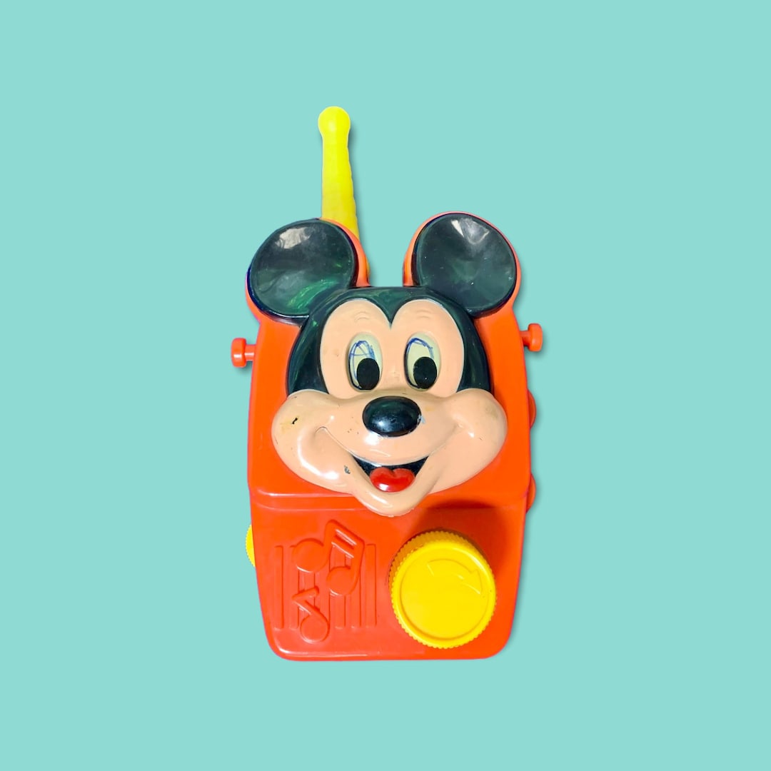 Vintage Mickey Mouse Music Toy. - Etsy