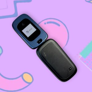 Vintage Blue Camera Flip Cell Phone. Works. - Etsy