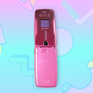 Vtg Y2K Pink Sanyo Camera Flip Cell Phone. Rare.works! - Etsy