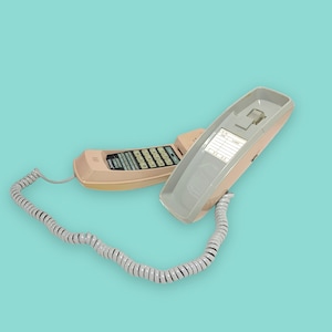 Vintage 90s Corded Telephone . - Etsy