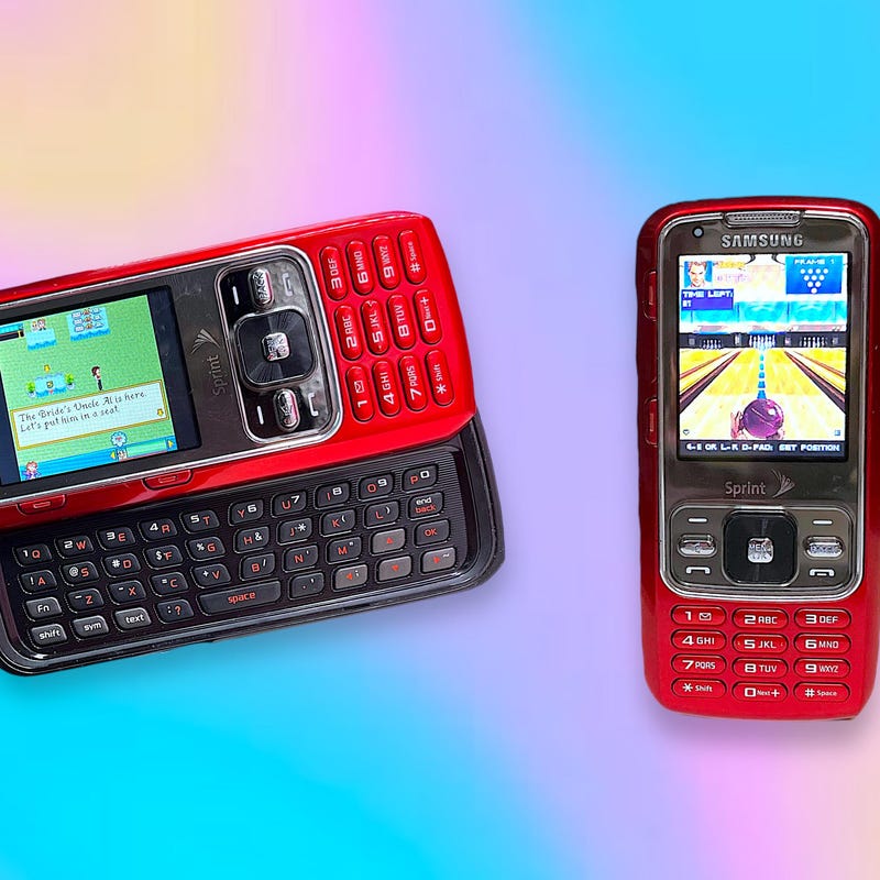 Y2k Slide Cell Phone - Etsy