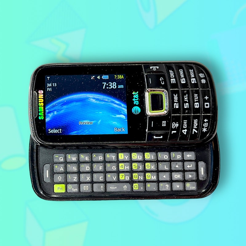 Old Samsung Flip Phone With Keyboard - Etsy