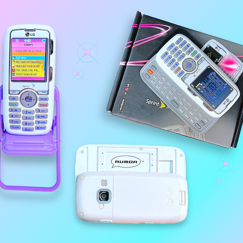 Y2k Slide Cell Phone - Etsy