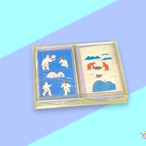 Vintage Eskimo Inuit Artist Card Decks. - Etsy