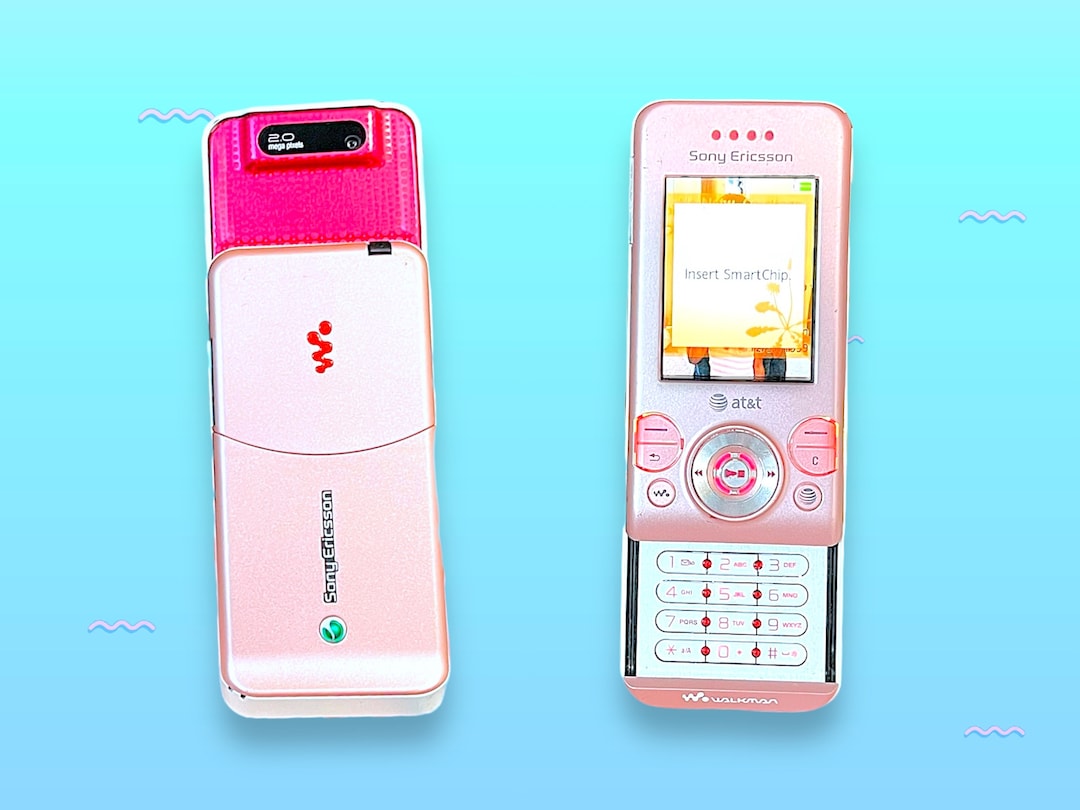 Vintage Y2K Pink Sony Camera Flip Cell Phone.rare.works - Etsy