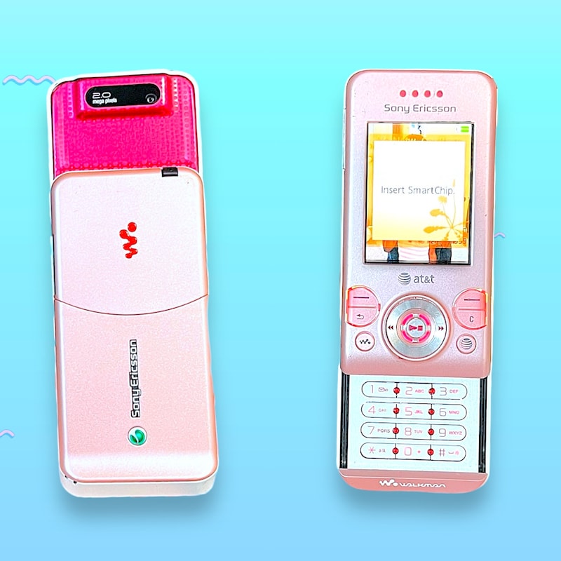 Y2k Slide Cell Phone - Etsy