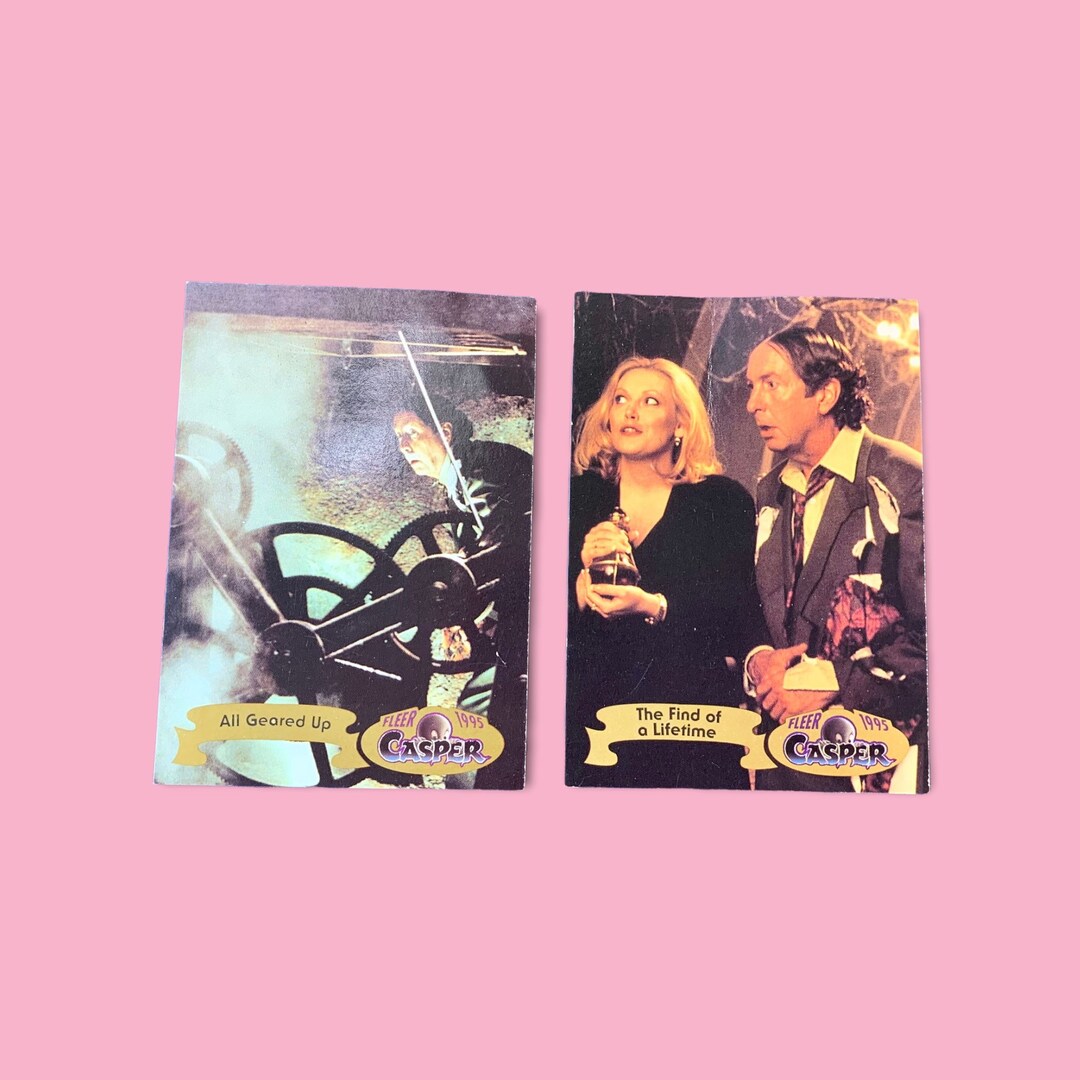 Vintage 90s Casper Trading Cards. - Etsy