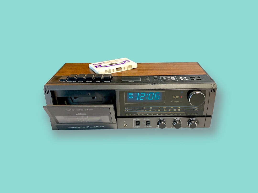 Vintage Realistic Stereo Tape Player Radio.works - Etsy