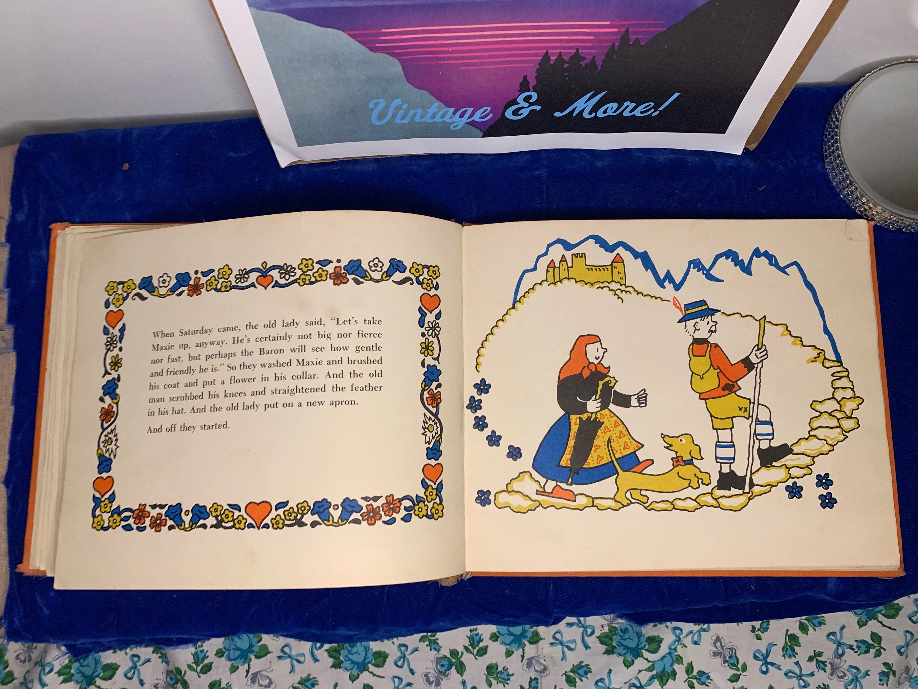 Vintage Maxie illustrated Childrens Story Book | Etsy