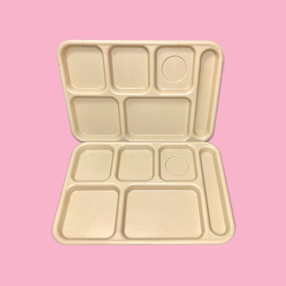 Vintage 90s Plastic School Lunch Trays. - Etsy