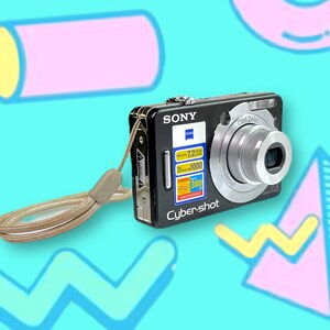 Vintage Y2K Sony Cybershot Digital Camera. Works - Etsy
