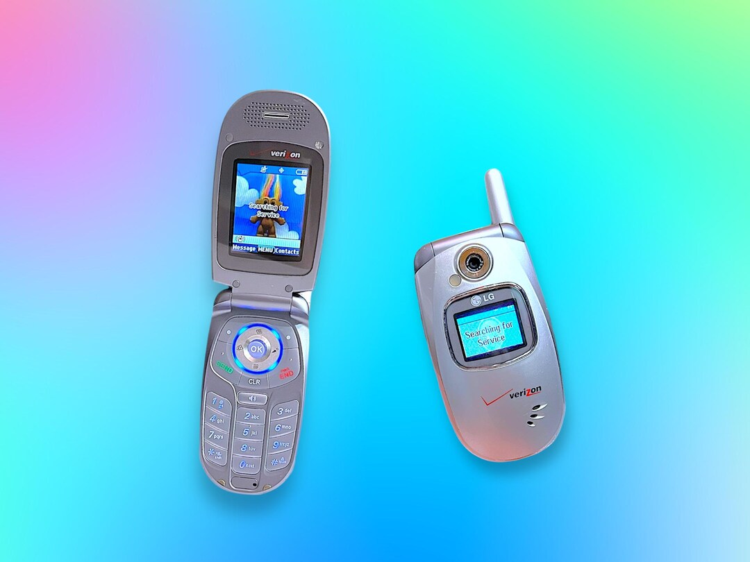 Vintage Y2K LG Camera Flip Cell Phone.works Rare - Etsy