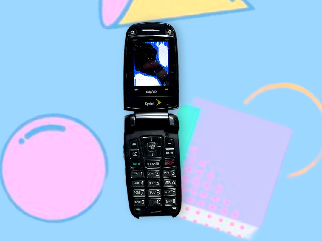 Vintage 90s Sanyo Camera Flip Phone. as Is. - Etsy