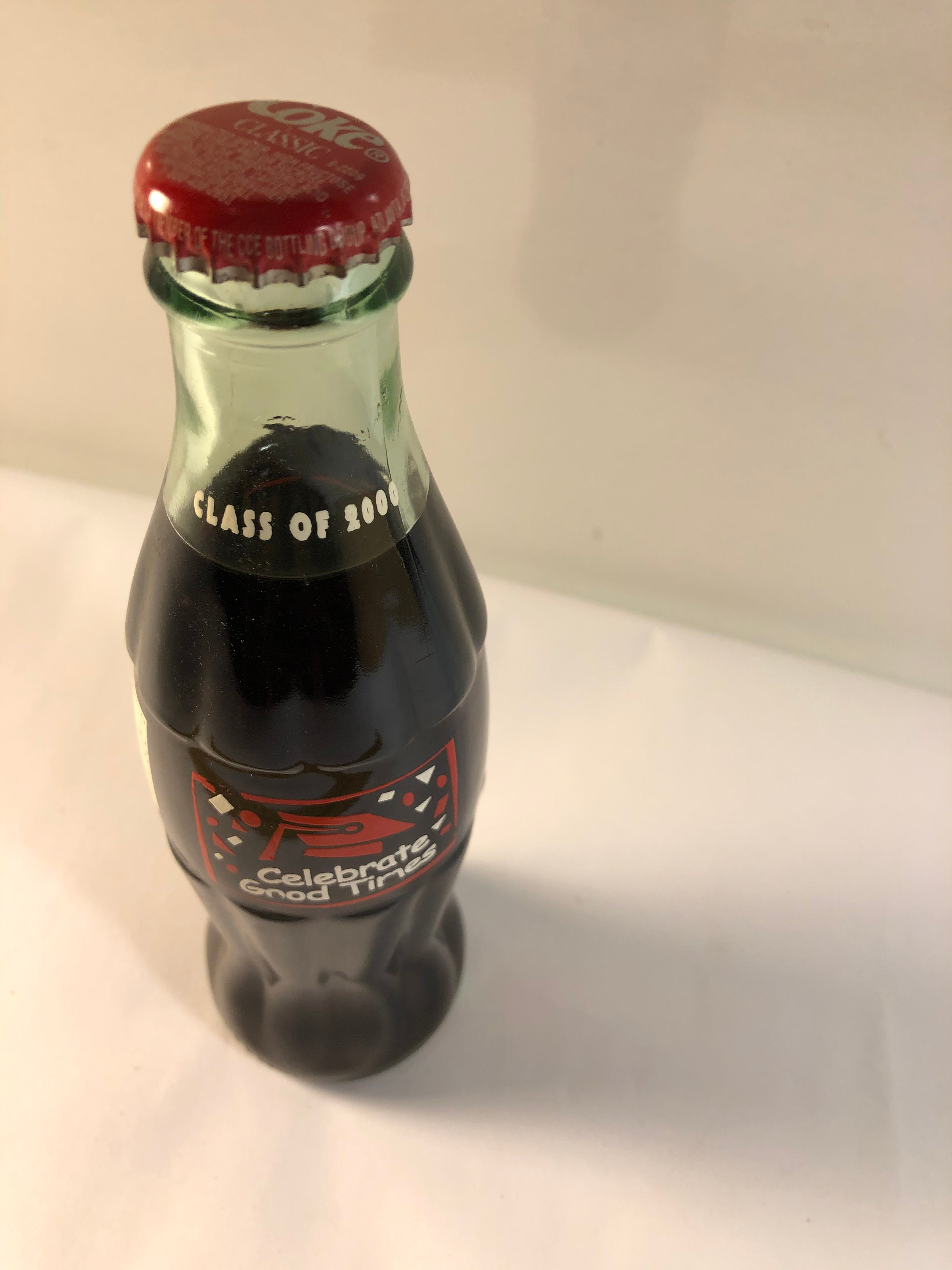 Vintage 2000 Cola Cola Bottle FULL | Etsy