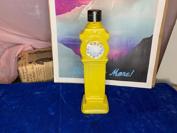 Vintage Avon Clock Perfume Bottle. | Etsy