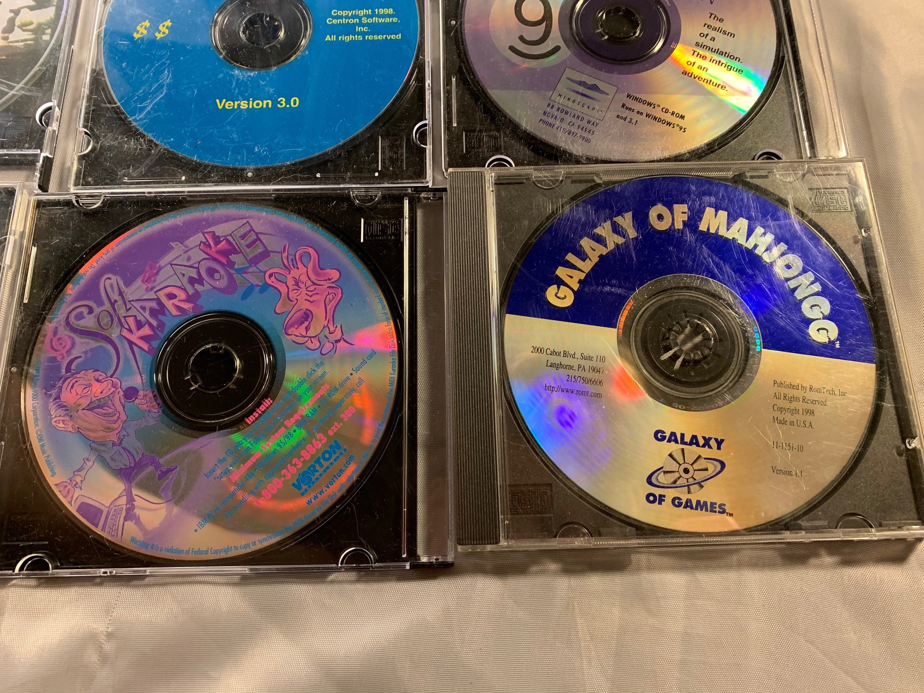 Vintage CD Computer Games. | Etsy