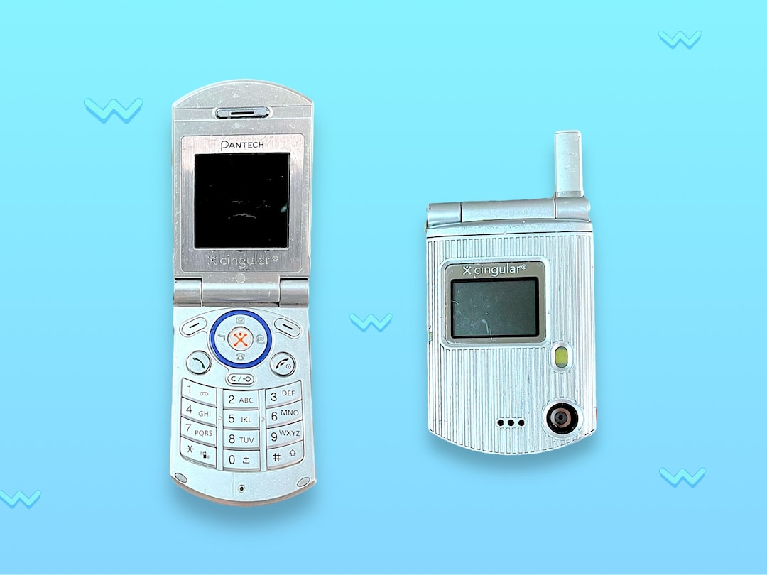 Vintage Y2K Pantech Mobile Flip Phone.rare. - Etsy