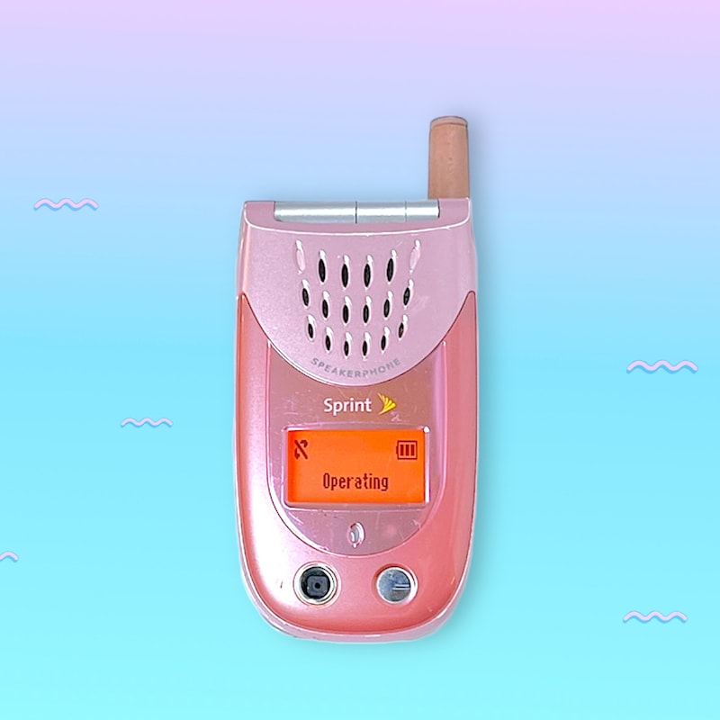 Y2k Slide Cell Phone - Etsy
