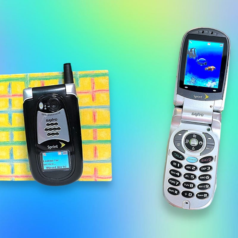 Y2k Slide Cell Phone - Etsy