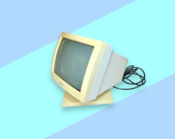 Vintage 2000s Computer Screen PC Monitor. as Is. - Etsy
