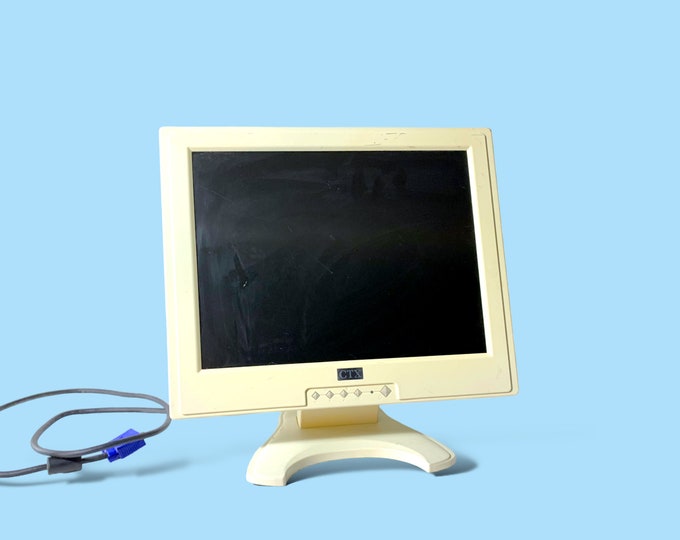 Vintage 2000s Computer Screen PC Monitor. as Is. - Etsy